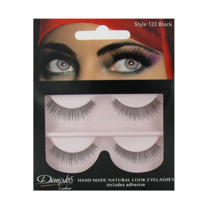 Dimples False Eyelashes Black Style 122 | Exquisite Cosmetics