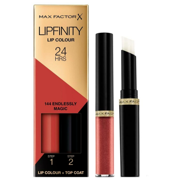 Max Factor Lipfinity 24HRS Duo Lip Colour 144 Endlessly Magic Pack Of 3 ...